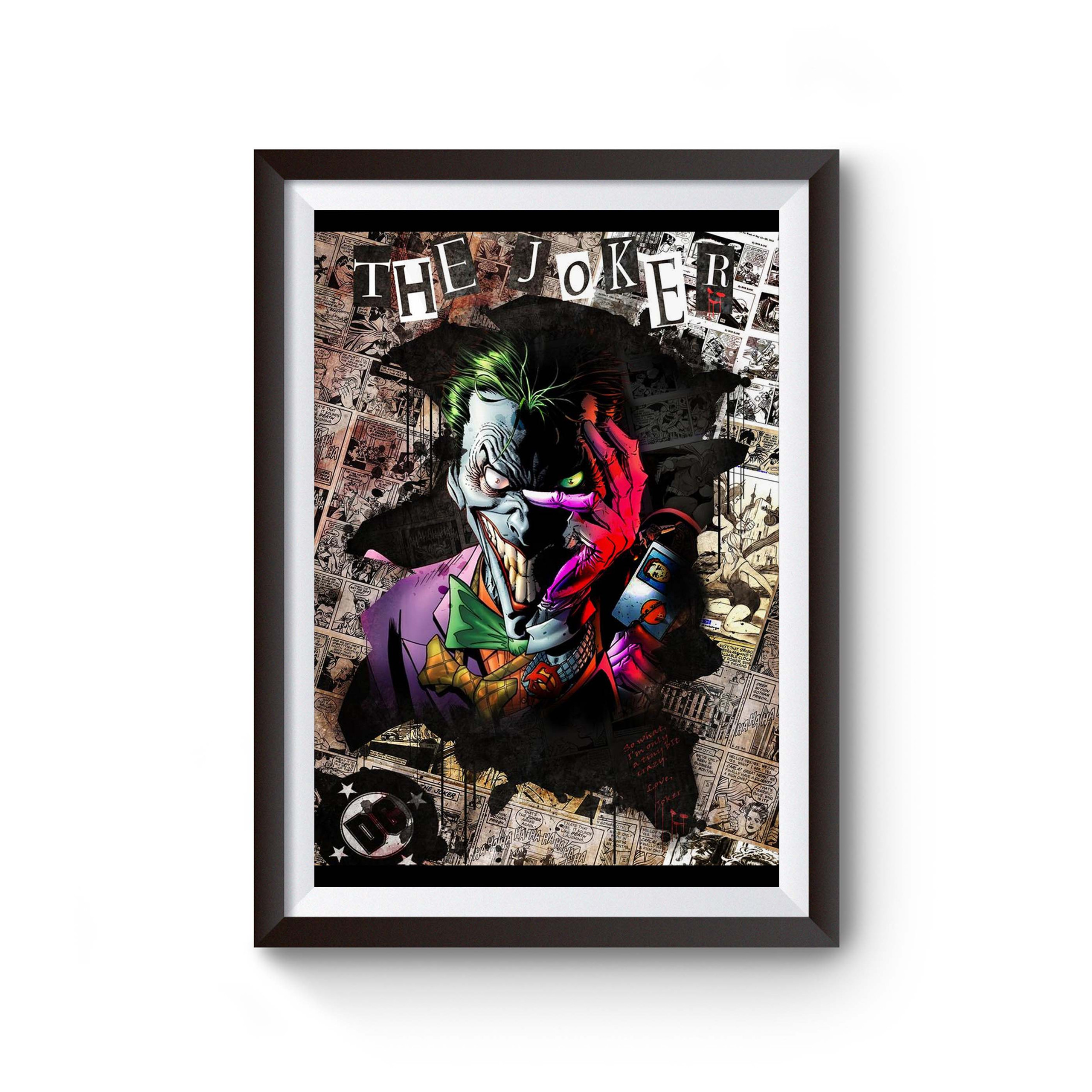 The Joker Smile Poster