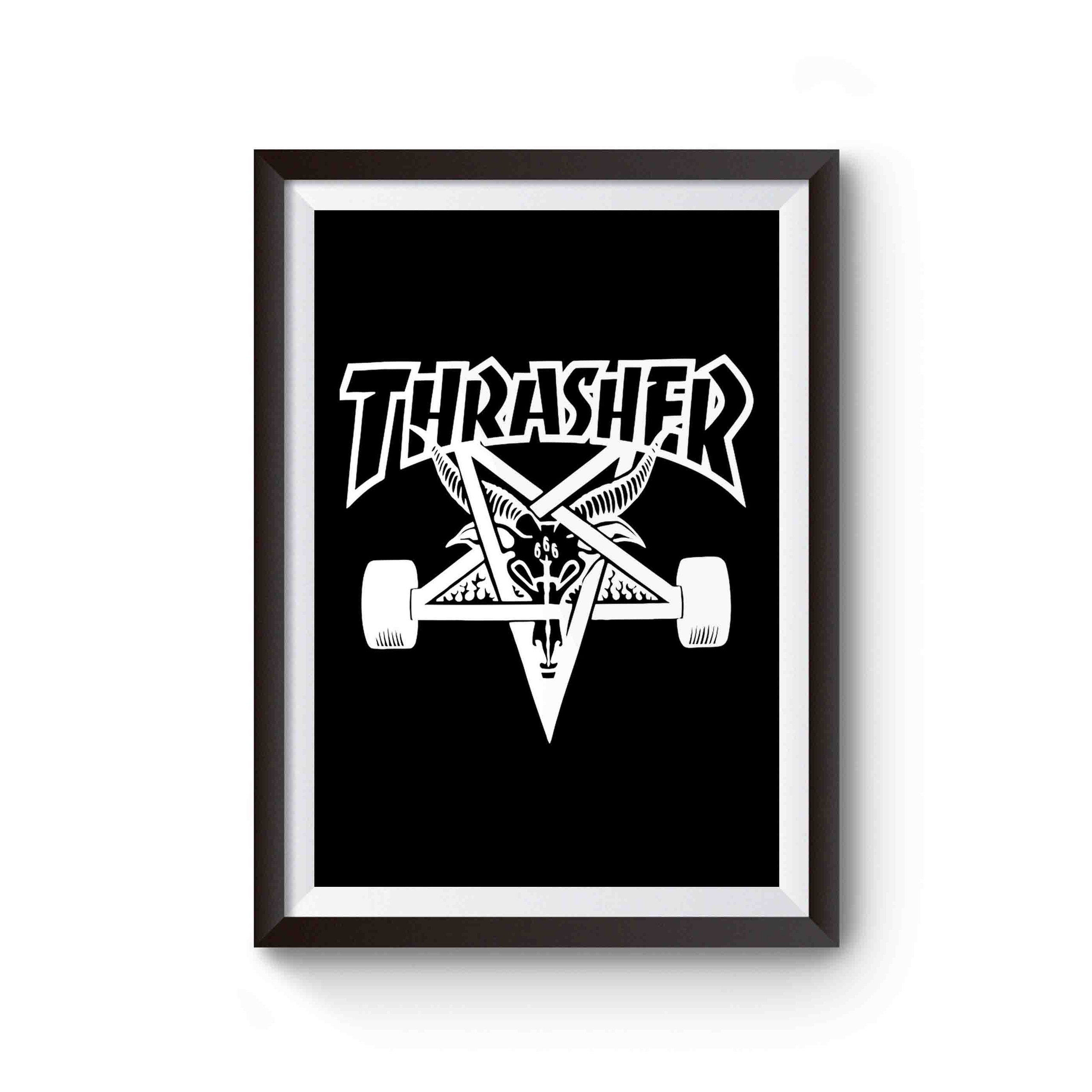 Thrasher Inspired Skategoat Poster