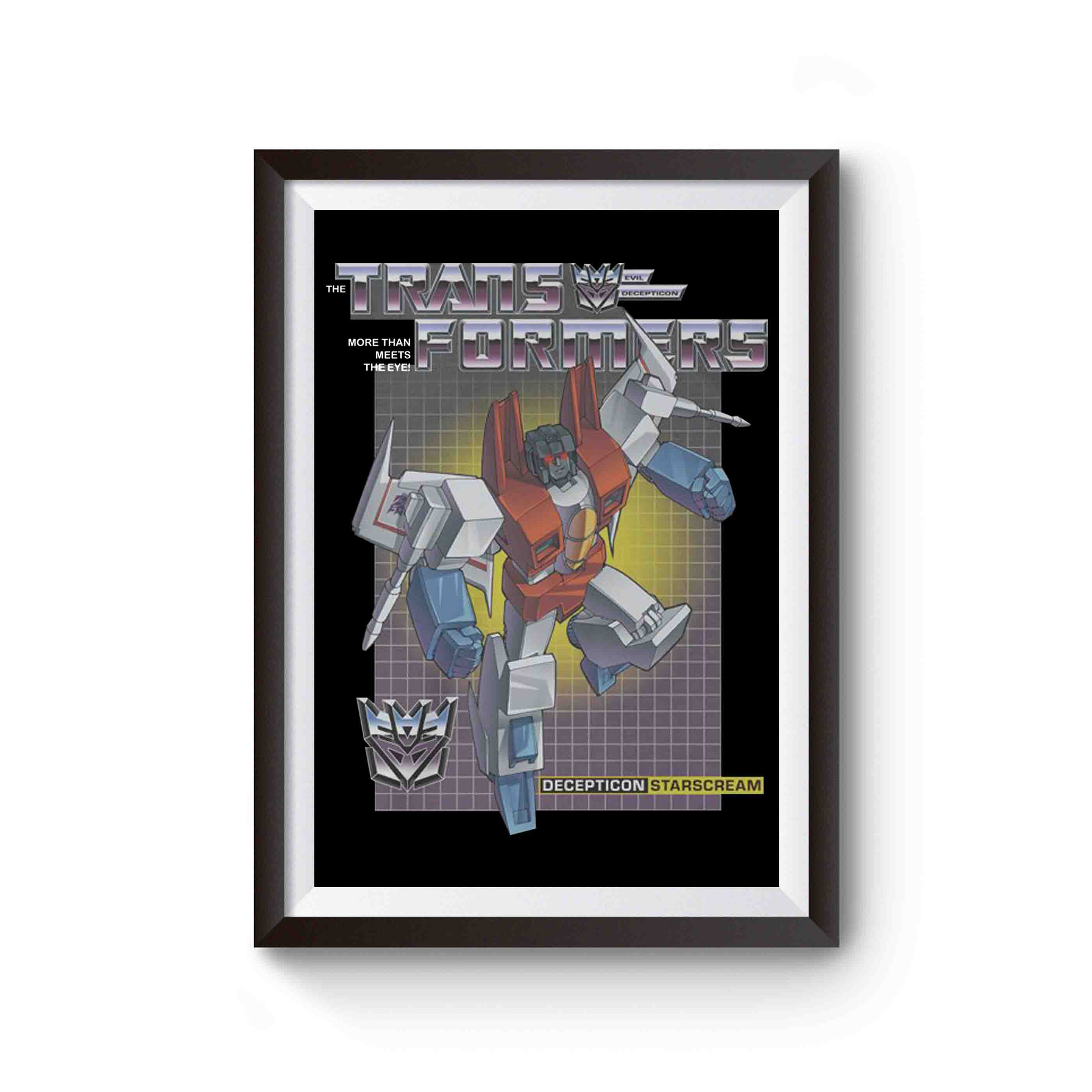 Tracks Transformers 80s Poster