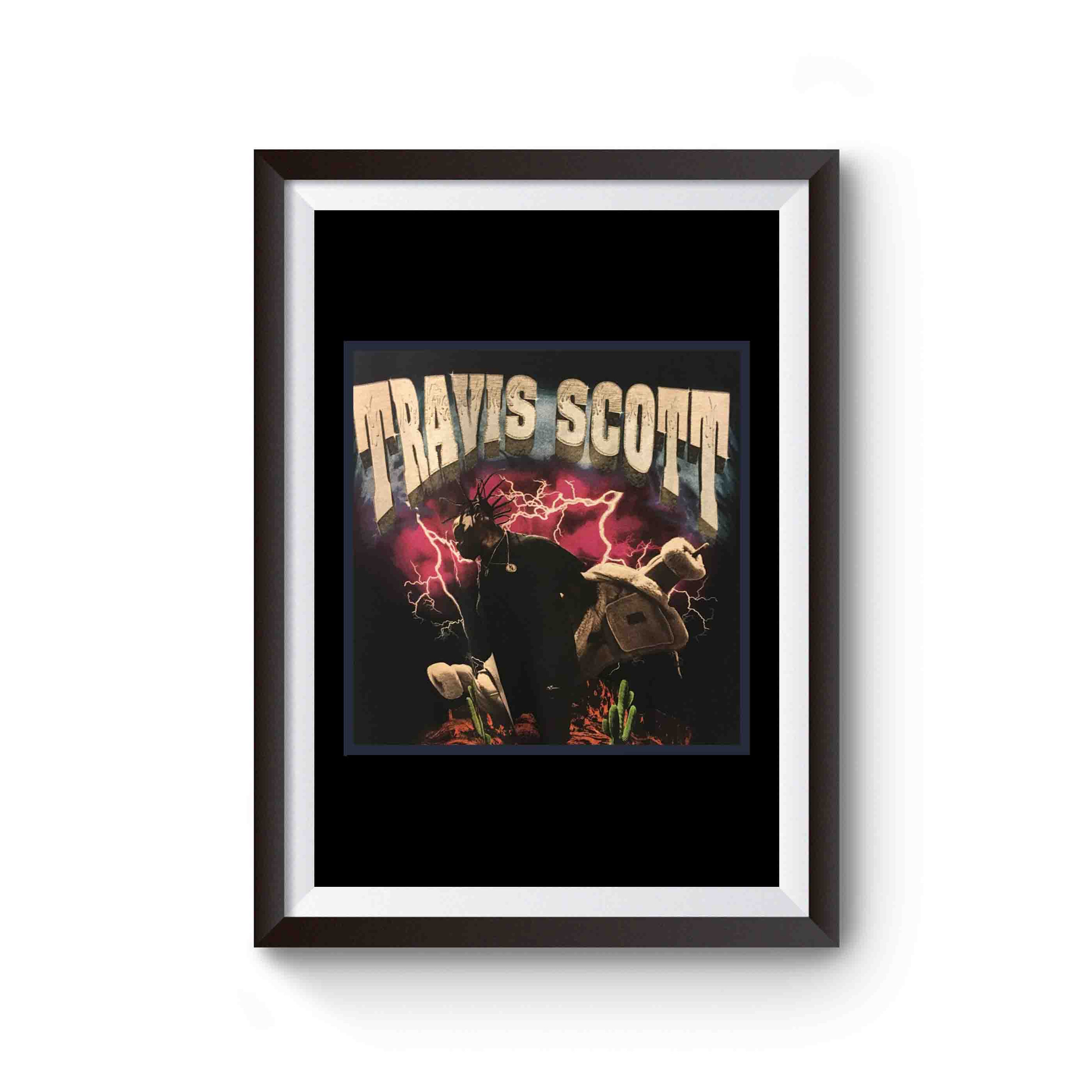 Travis Scott Sports Logo Poster