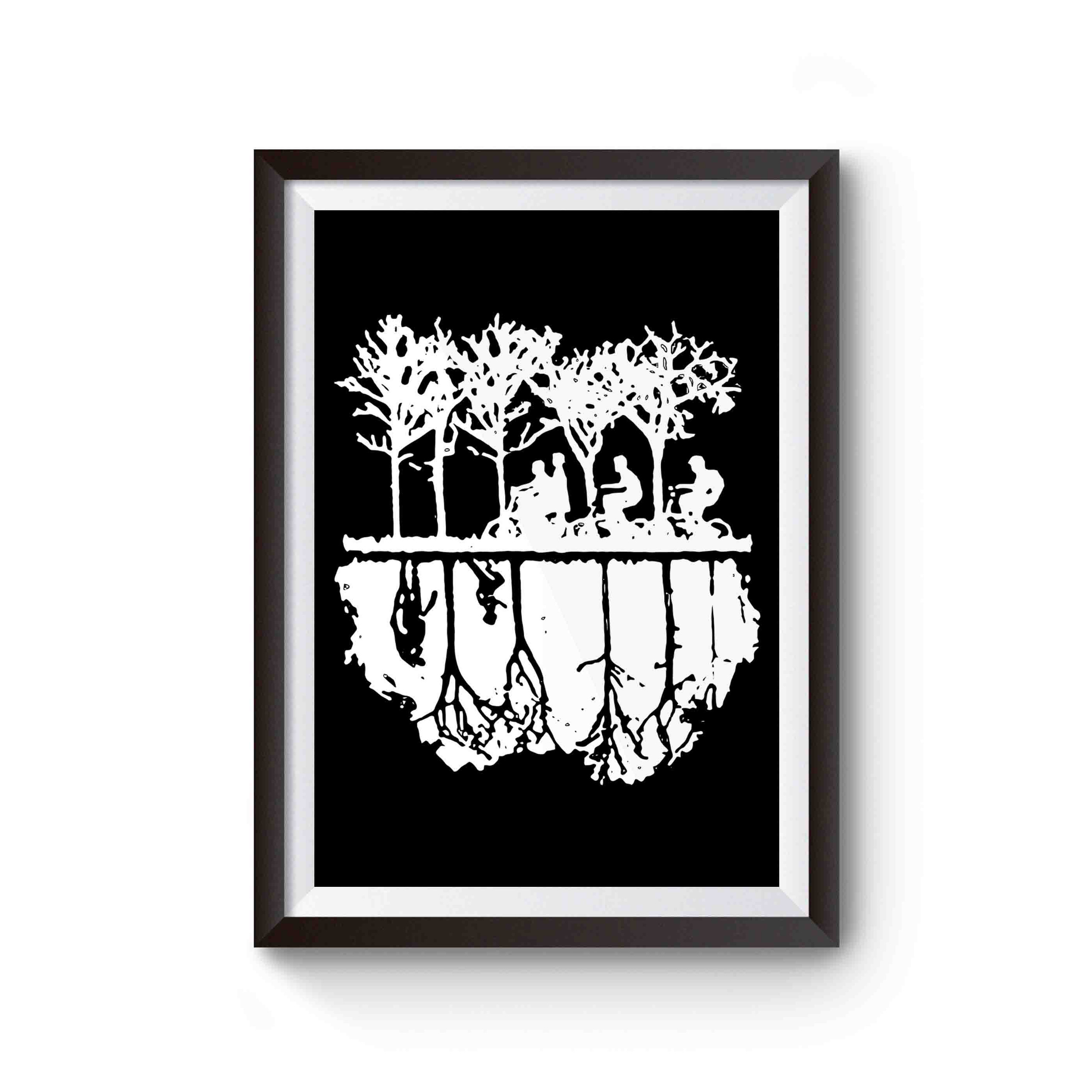 Stranger Things The Upside Down Demogorgon Inspired Poster