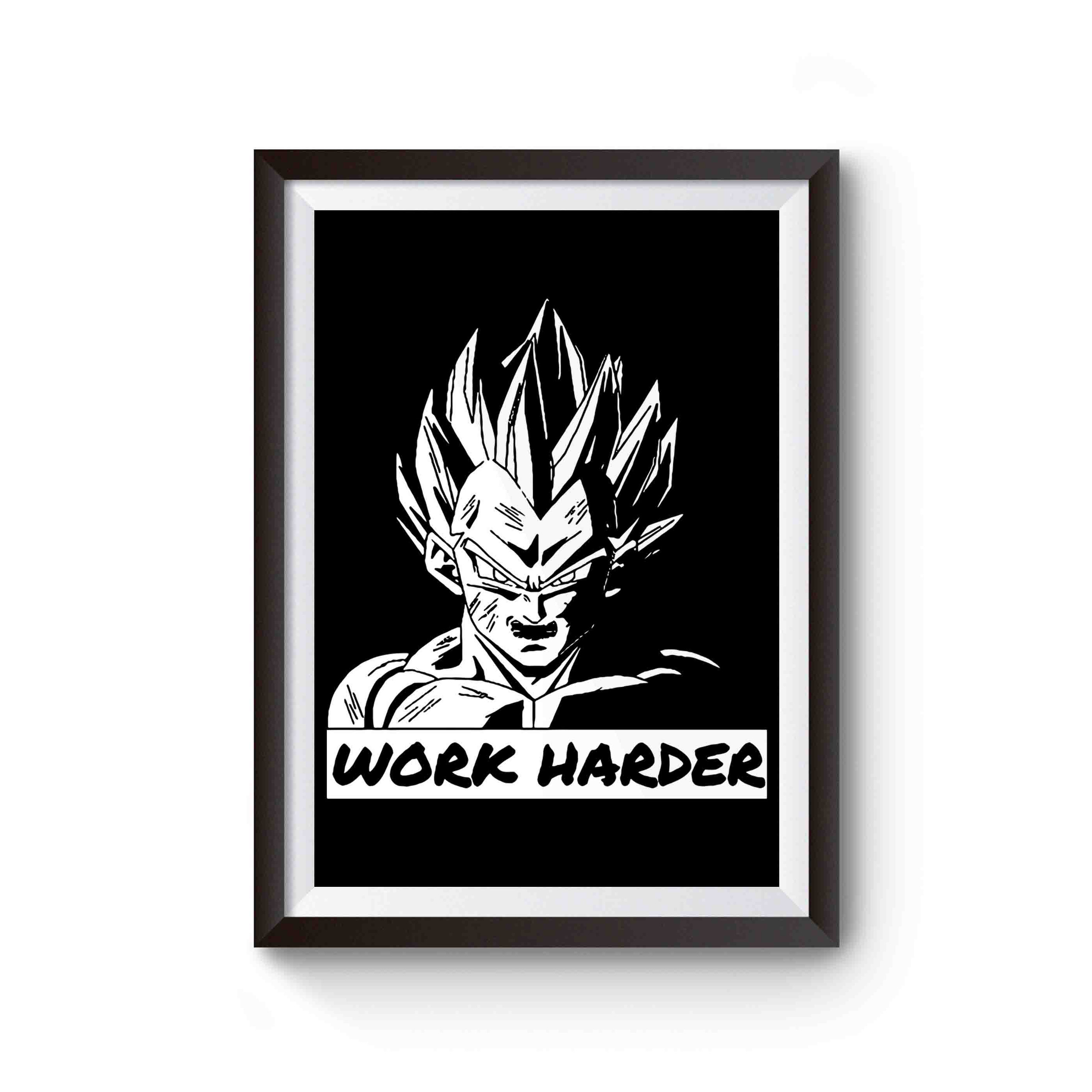 Vegeta Dragon Ball Poster