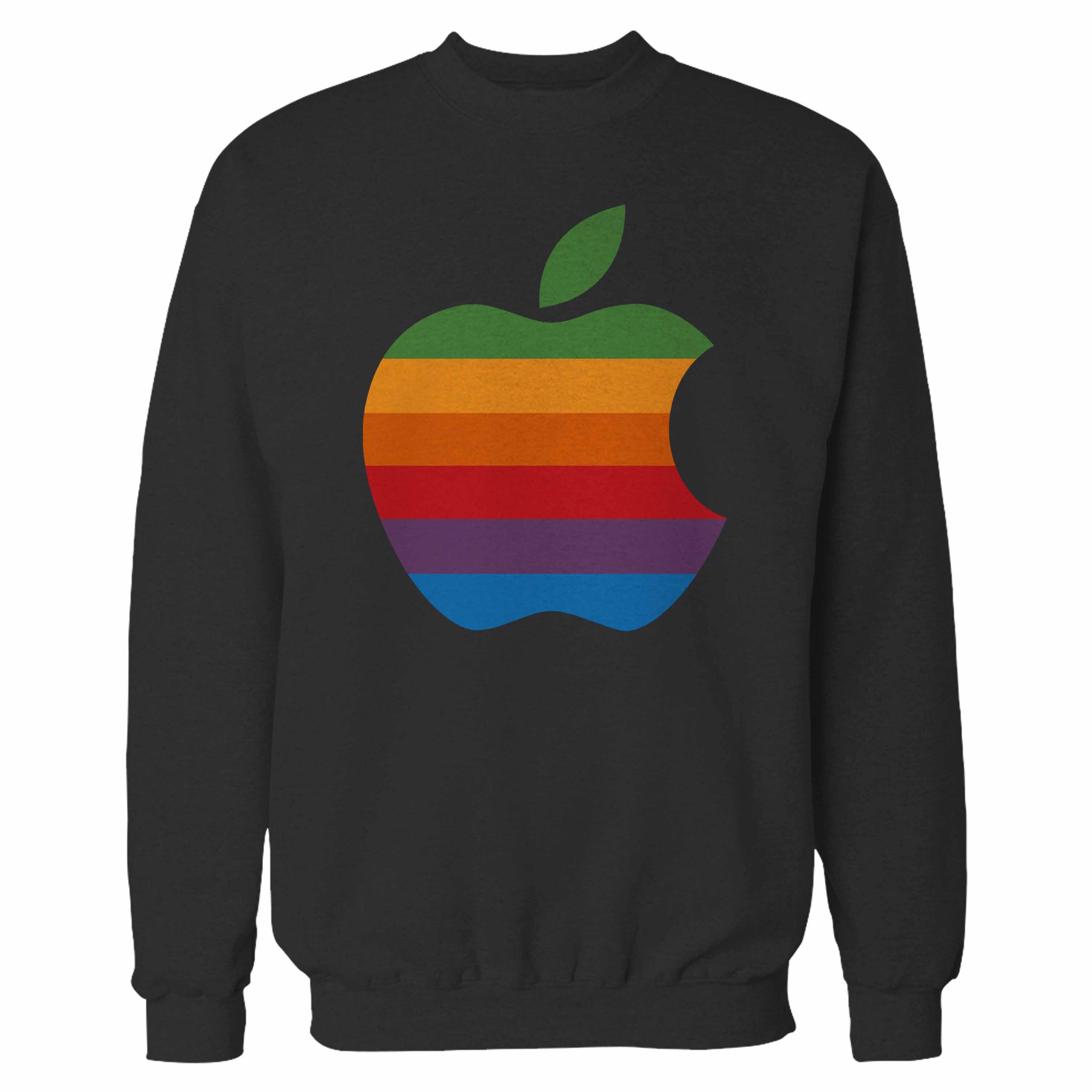 Colorful Apple Logo Hoodie