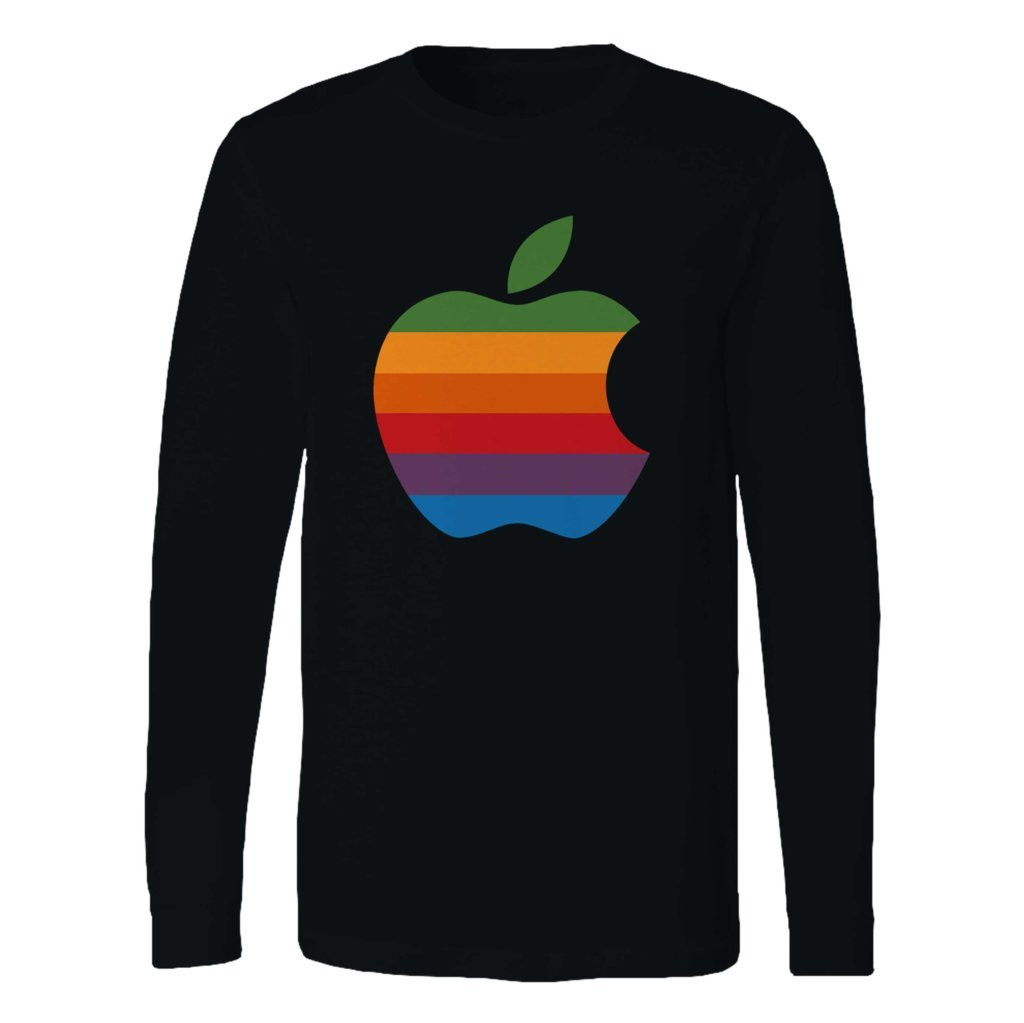 Colorful Apple Logo Hoodie