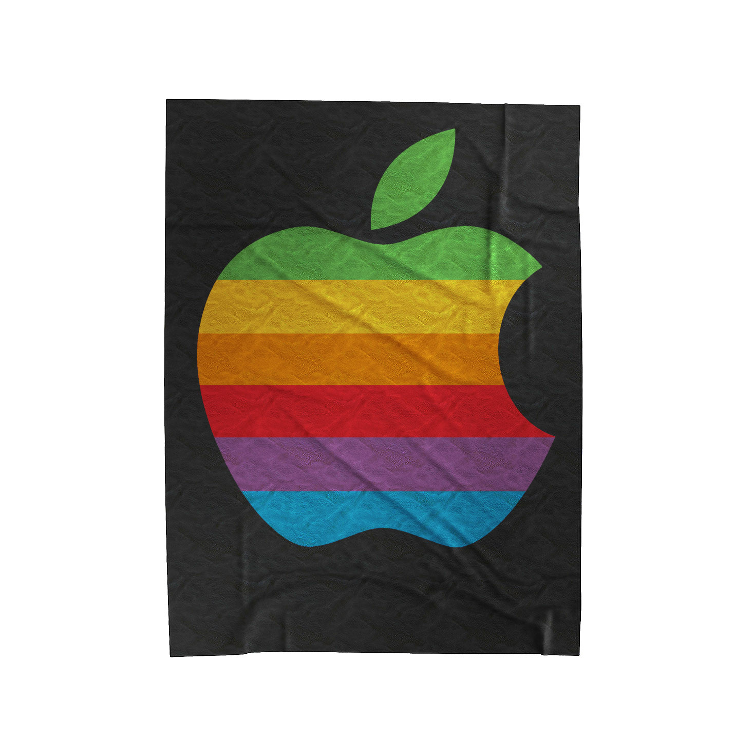 Colorful Apple Logo Hoodie