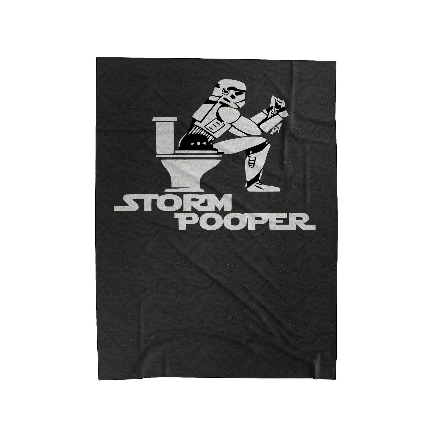 Storm Pooper Funny Poop Wars Parody Poster