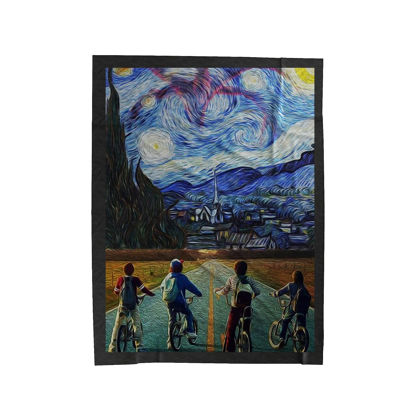 Stranger Van Gogh Things Poster