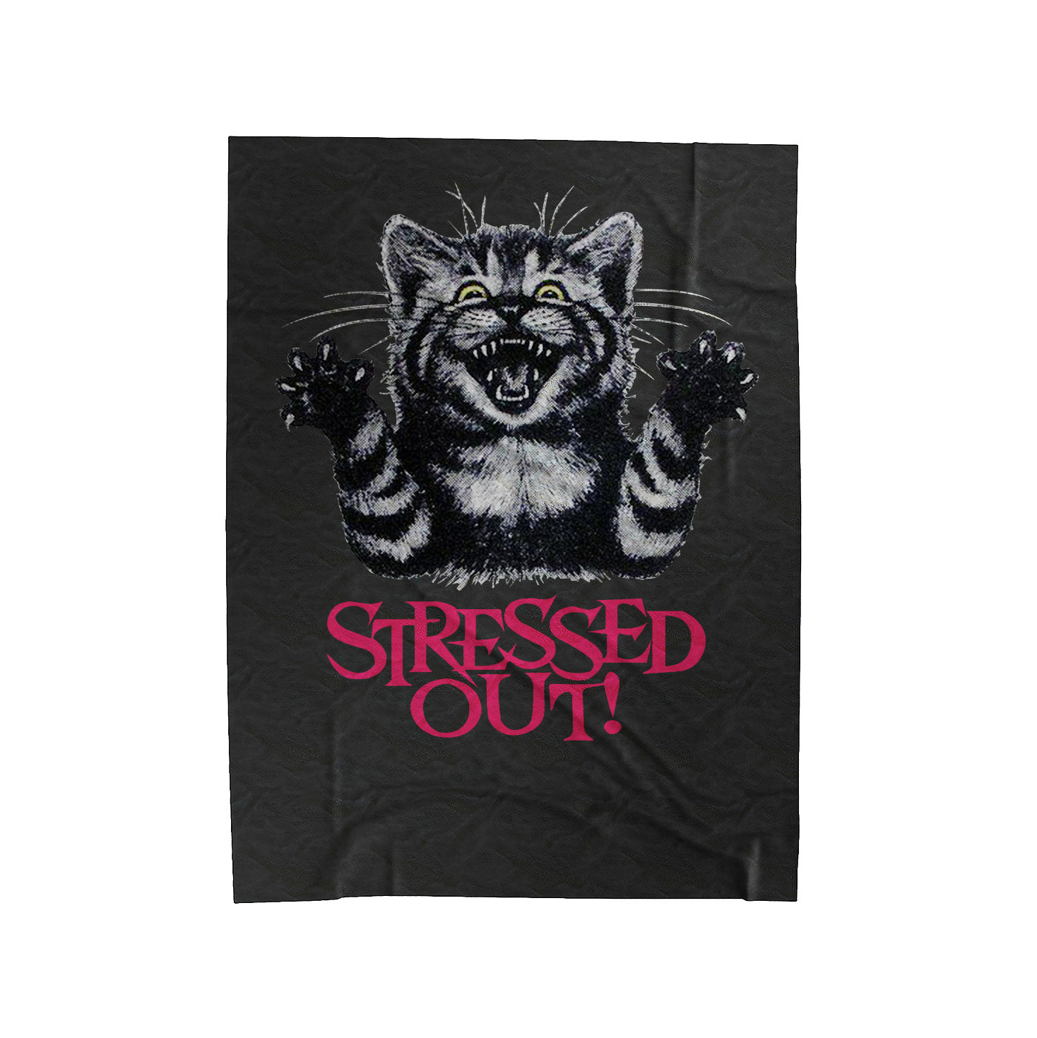 Stressed Out Cat Poster