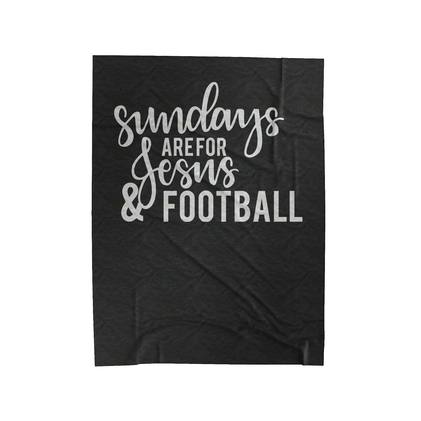 Sundays Are For Jesus & Football Nfl Faith Poster