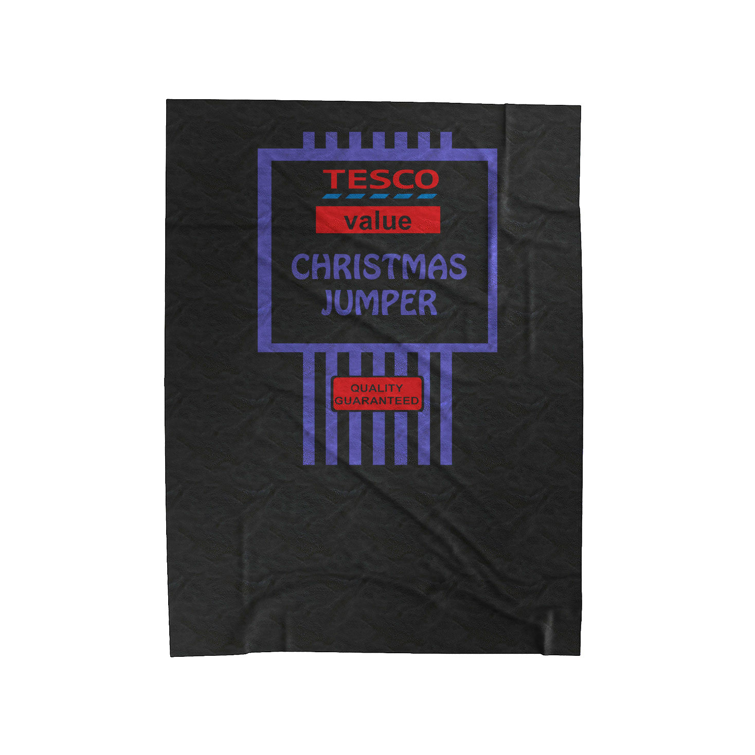 Tesco Value Christmas Jumper Inspired Poster