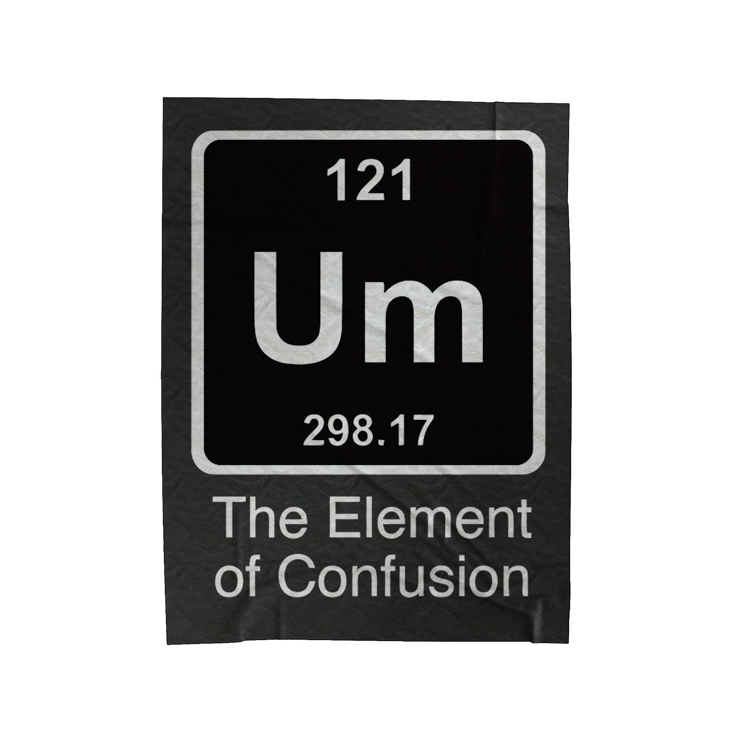 The Element Of Confusion Funny Science Astronomy Chemistry Poster