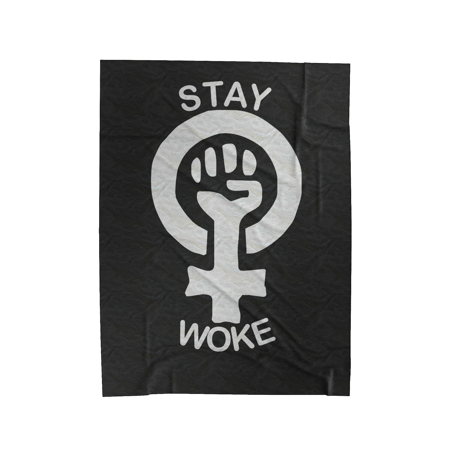 Womens March Stay Woke Feminist Symbol Feminism Poster