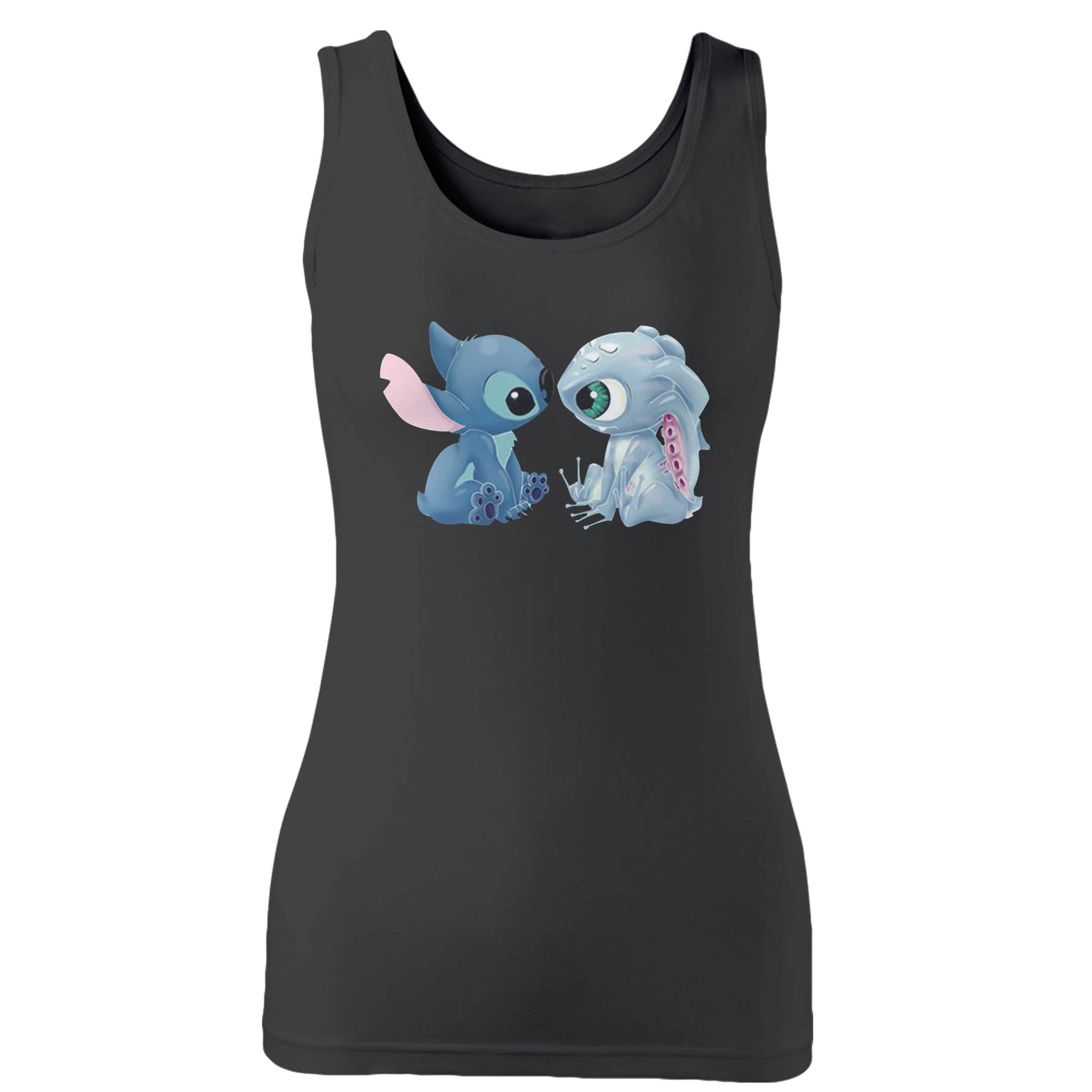 Stitch And Fizz Disney Lilo And Stitch Men Tank Top