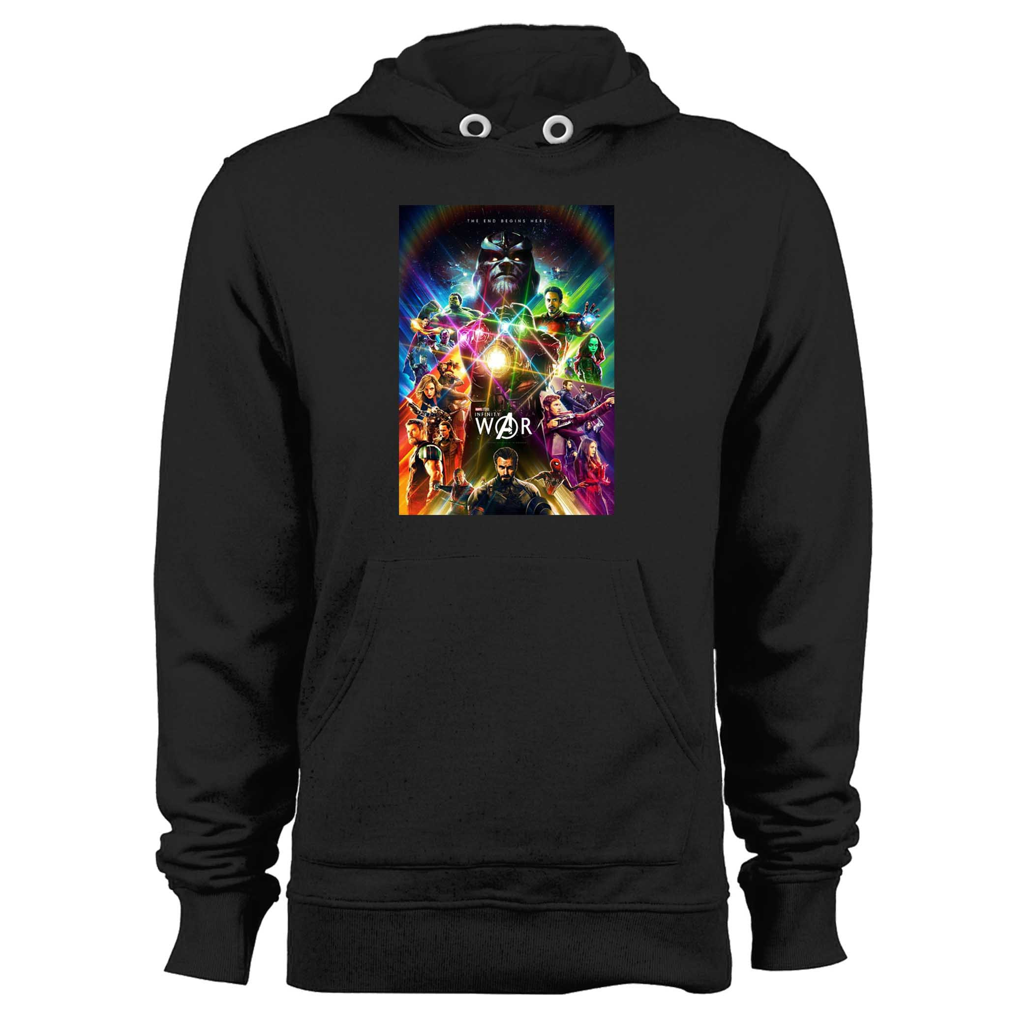 Thanos Infinity War Avengers Gauntlet Middle Finger Poster