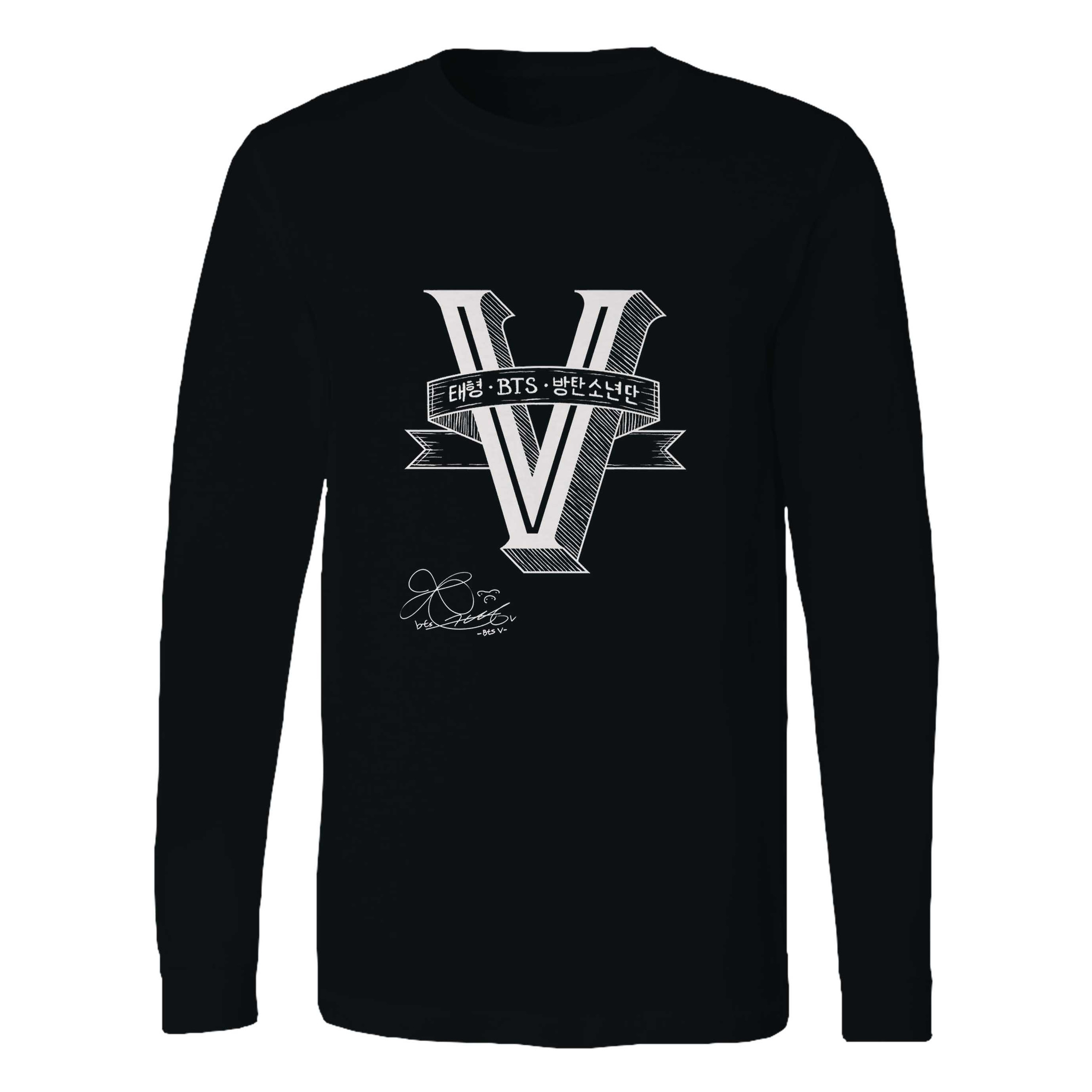 V Bts Member Logo Series Poster