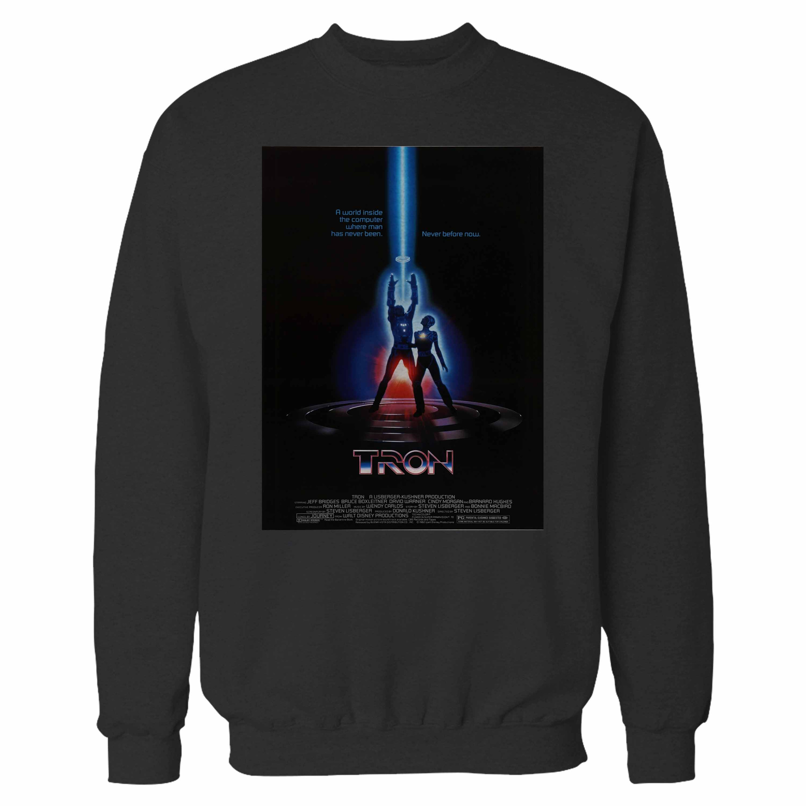 Tron Encom Computer Logo 1982 Sci-Fi Movie Poster
