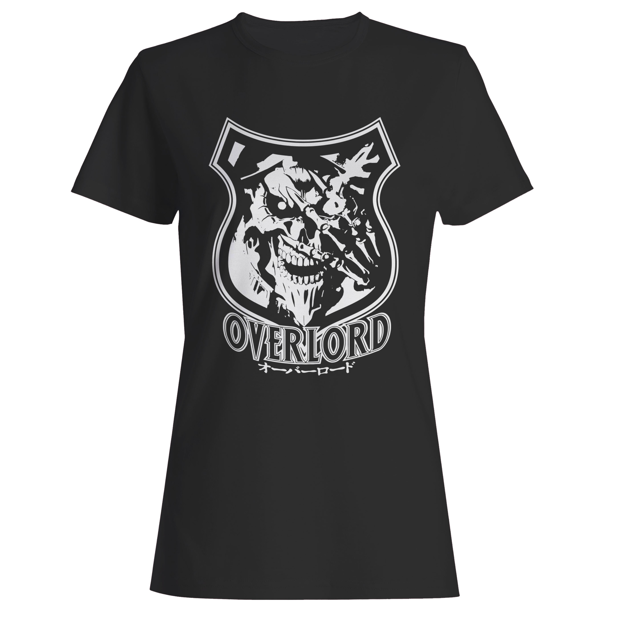 Overlord Anime With Character Ainz Ooal Gown Long Sleeve Shirt