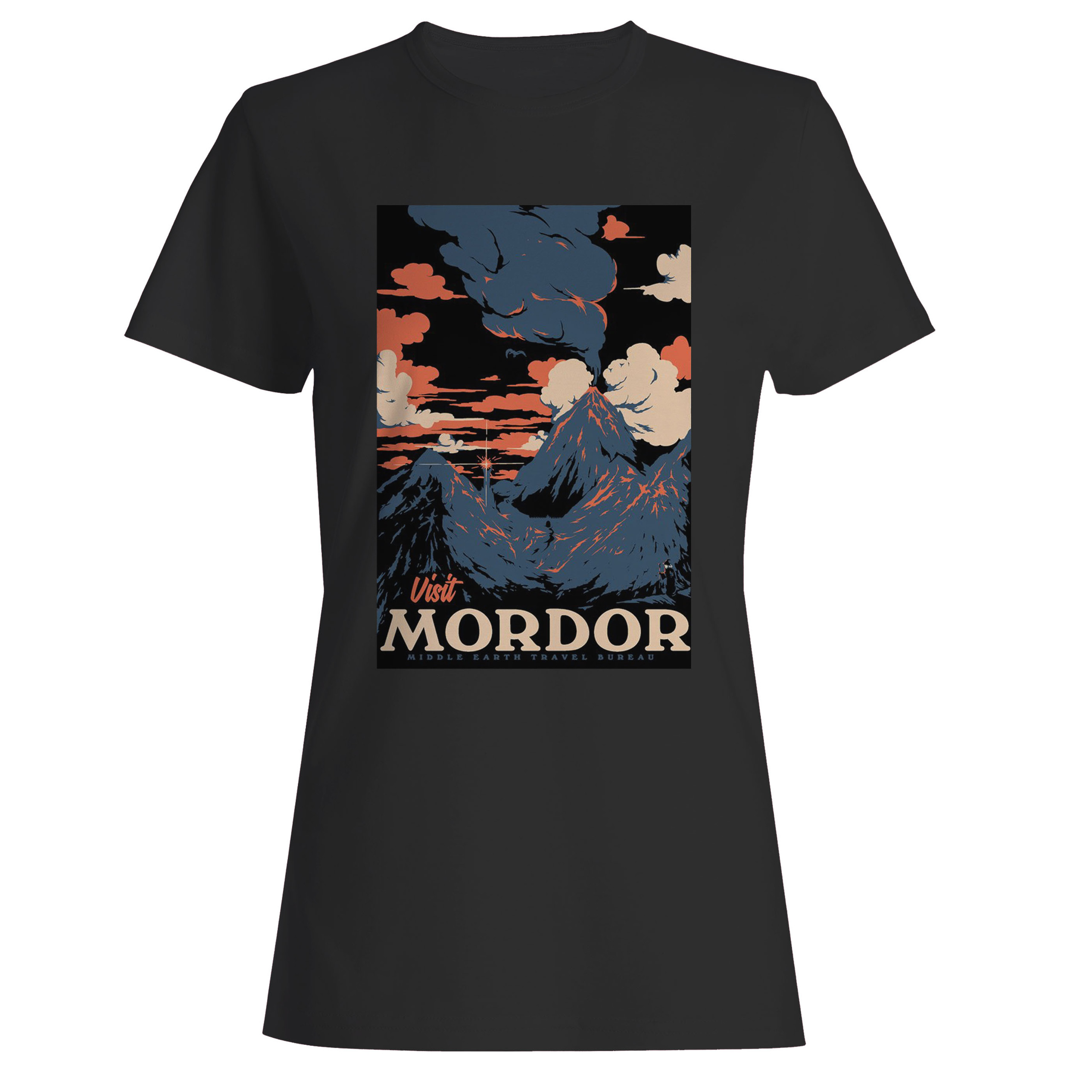 Visit Mordor Lord Of The Rings Inspired Women T Shirt