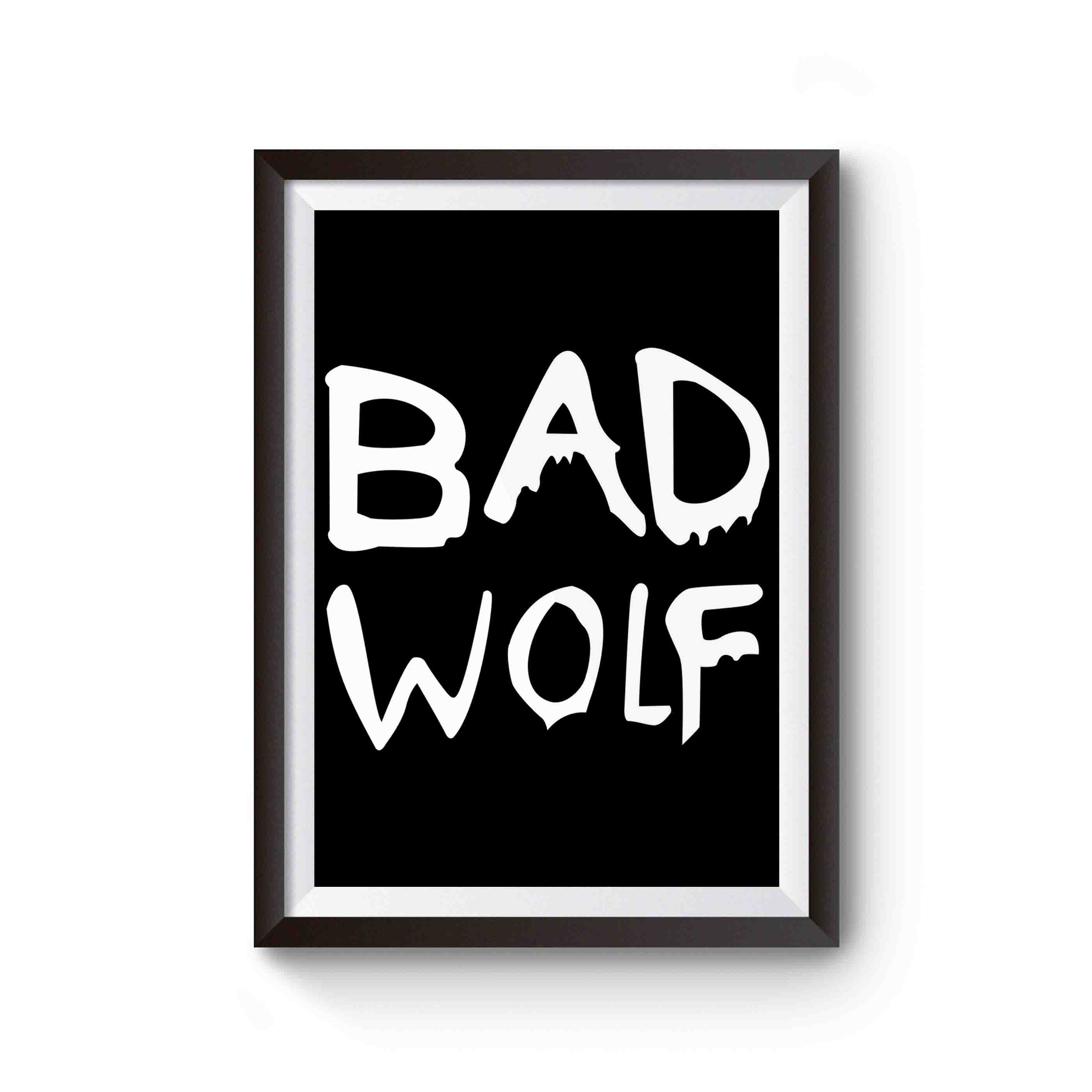 Wolf Lone Wolf Poster