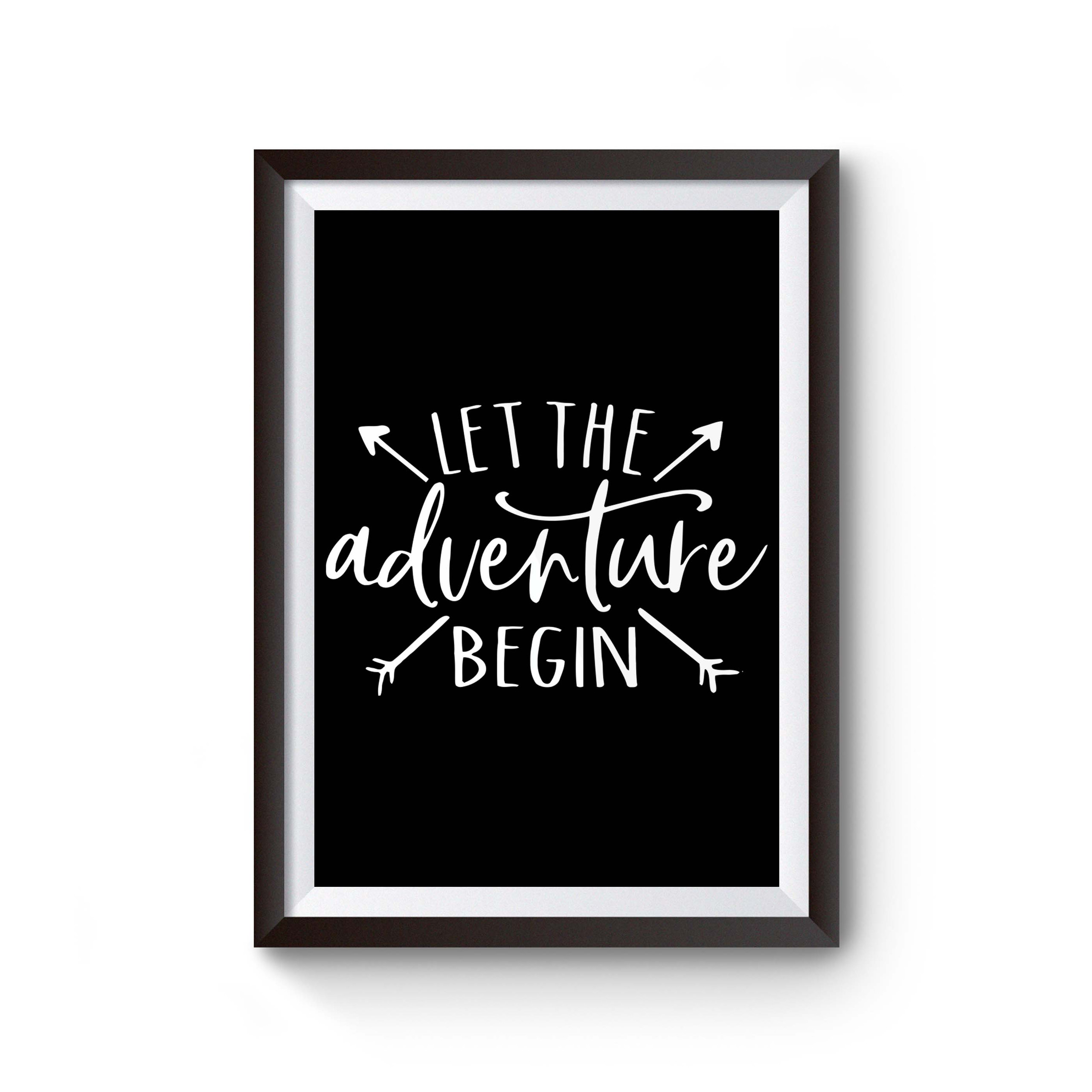 The Adventure Begins Poster