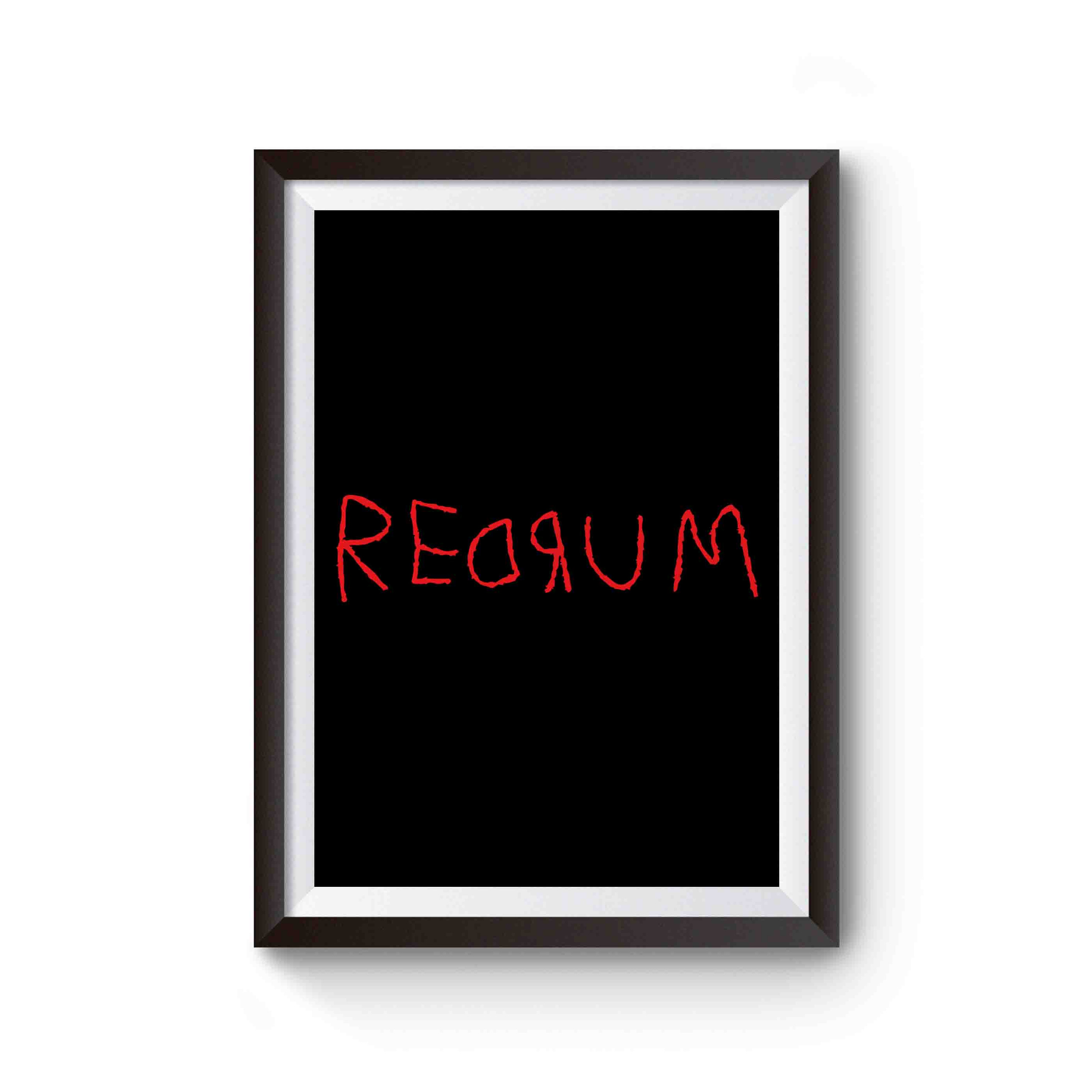 The Shining Redrum Inspired Poster