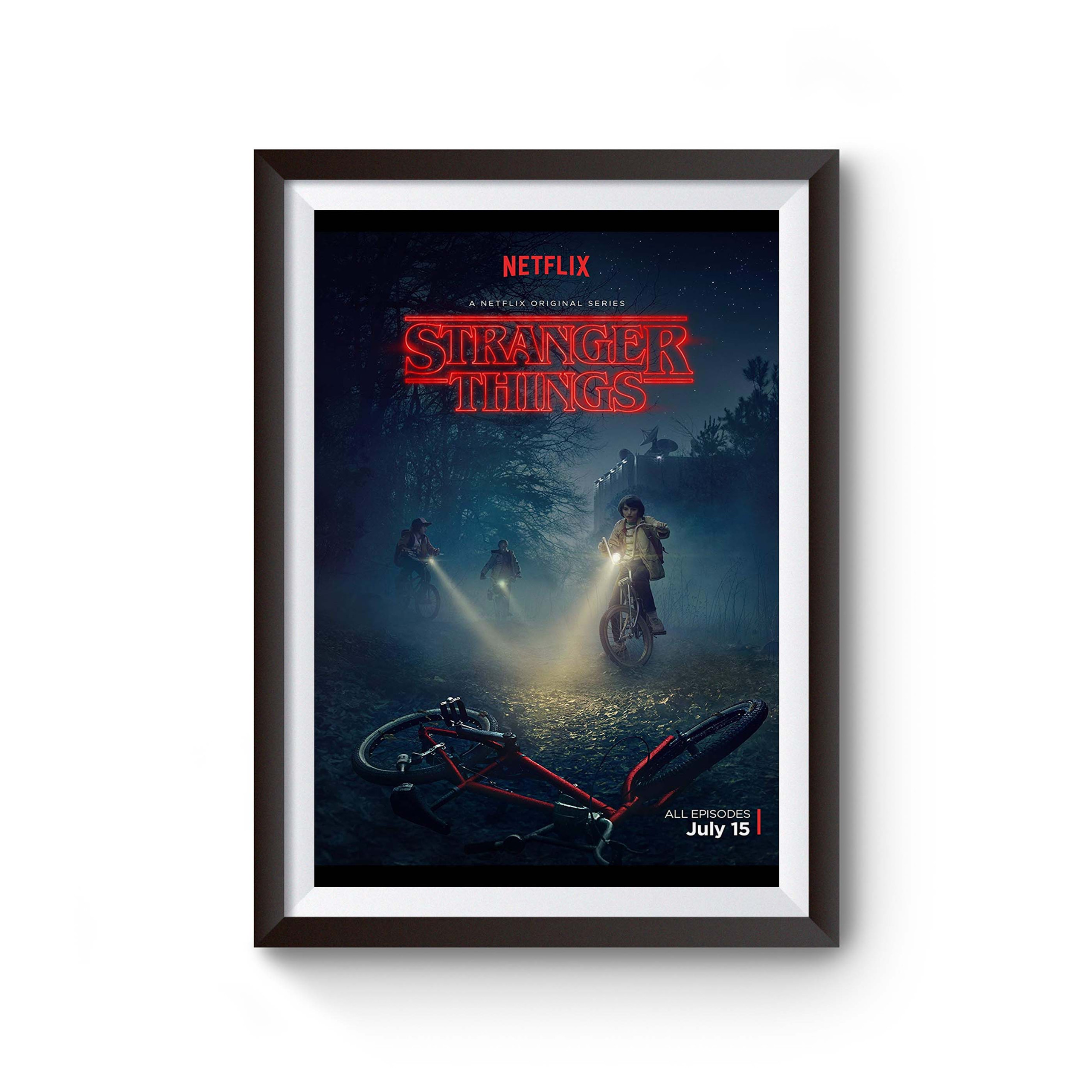 Stranger Things Cartoon Poster