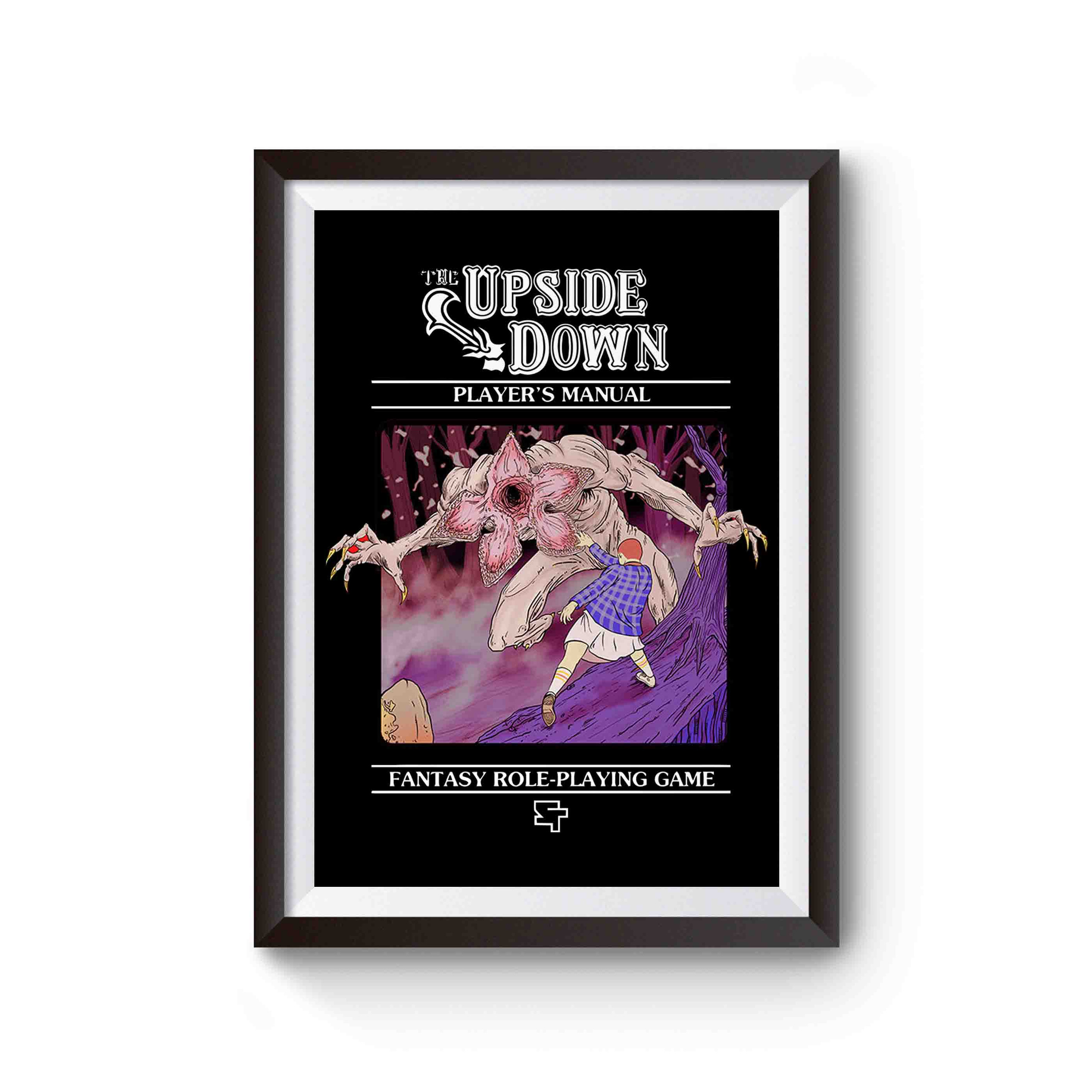 Stranger Things The Upside Down Cover Inspired 2 Poster
