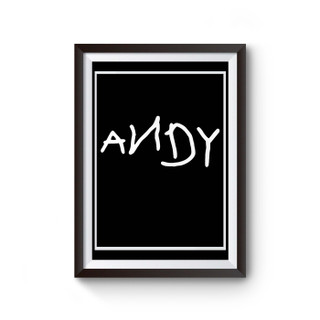 Toy Story Inspired Andys Signature Cover Inspired Poster