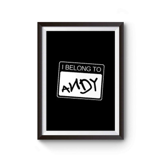 Toy Story Inspired Andys Signature Cover Inspired Poster