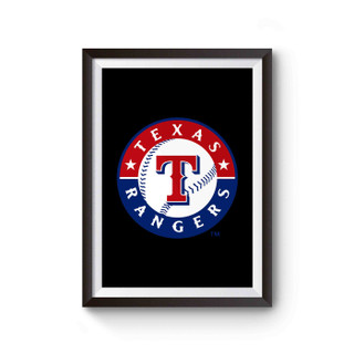 Texas Rangers Logo Poster