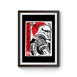 Stormtrooper Japan Sign Poster