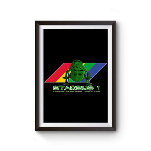 Red Dwarf Starbug 1 Crashed More Than Zx81 Spectrum Poster