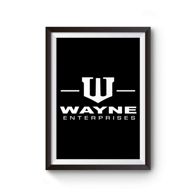 Wayne Enterprises Logo Poster