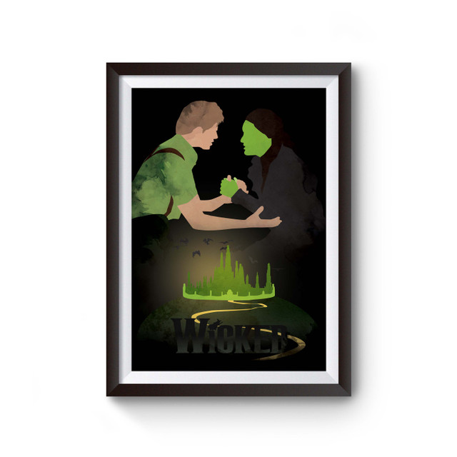 Wicked The Musical Poster