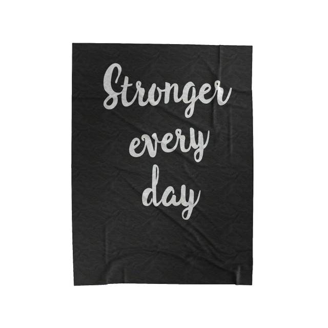Stronger Every Day Inspirational Workout Cute Workout Motivational Poster