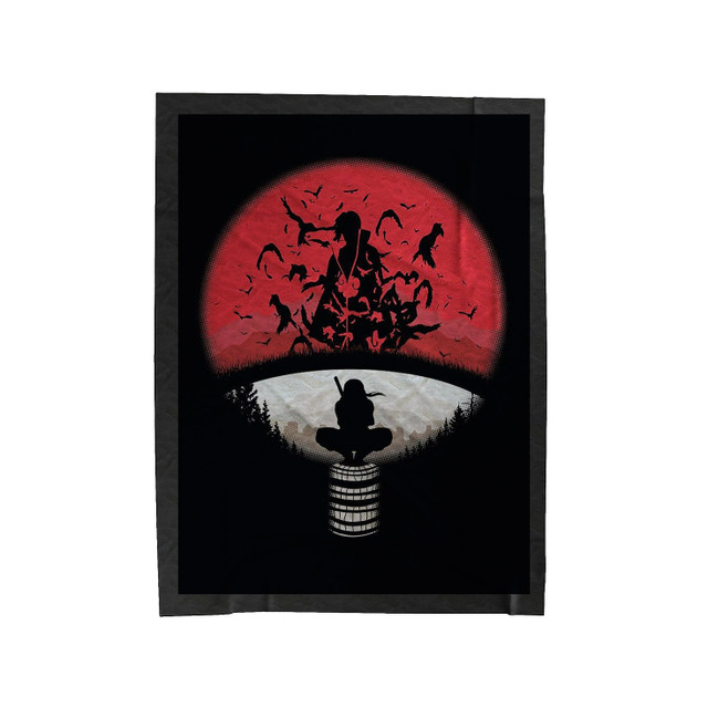 Uchiha Clan Symbol Sasuke Naruto Anime Itachi Poster