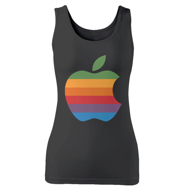 Colorful Apple Logo Hoodie