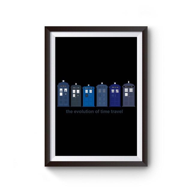 Tardis Doctor Who Comic Con Poster