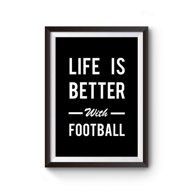 Wsu Football For Life Poster