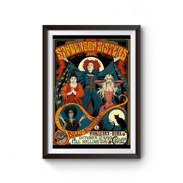 The Sanderson Sisters From Hocus Pocus Poster