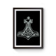 Thors Hammer Symbol Thunder Thor Viking Poster