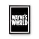 Wayne's World Waynes Logo Poster