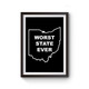 Worst State Ever Ohio Cover Inspired Poster