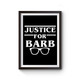 Stranger Things Justice For Barb Poster