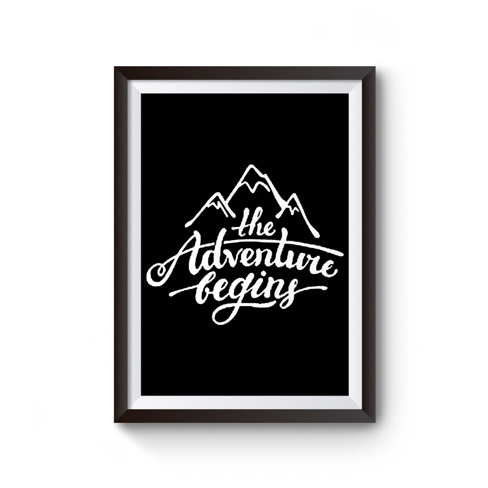 The Adventure Begins Poster
