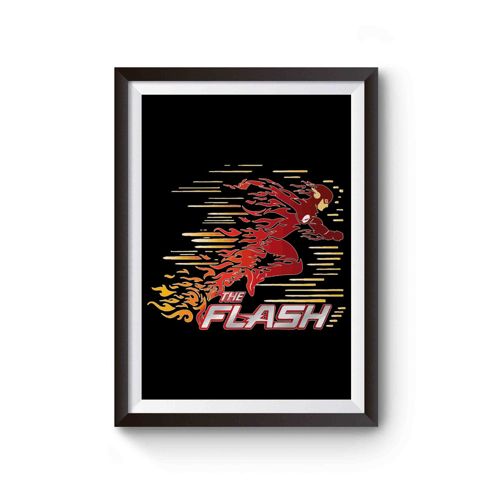 The Flash Superhero Graphic Poster