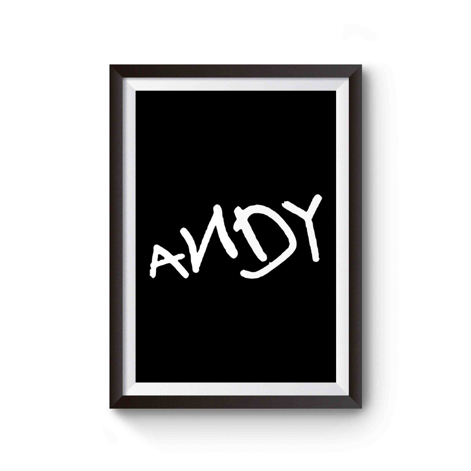 Toy Story Inspired Andys Signature Poster