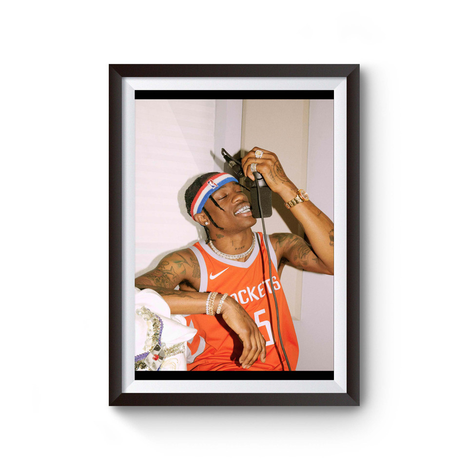 Travis Scott Logo Poster