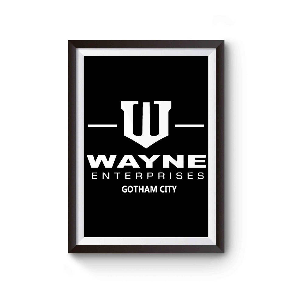 Wayne Enterprises Logo Poster