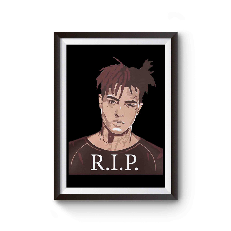Xxxtentacion Rip Logo Poster